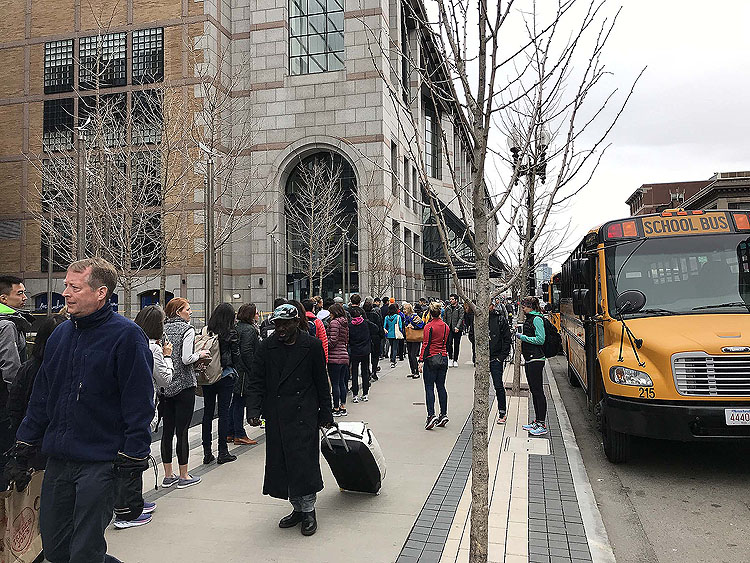 Boston marathon running route information