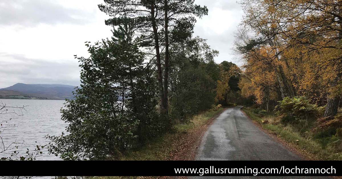 From Kinloch Rannoch, the Loch Rannoch Marathon information