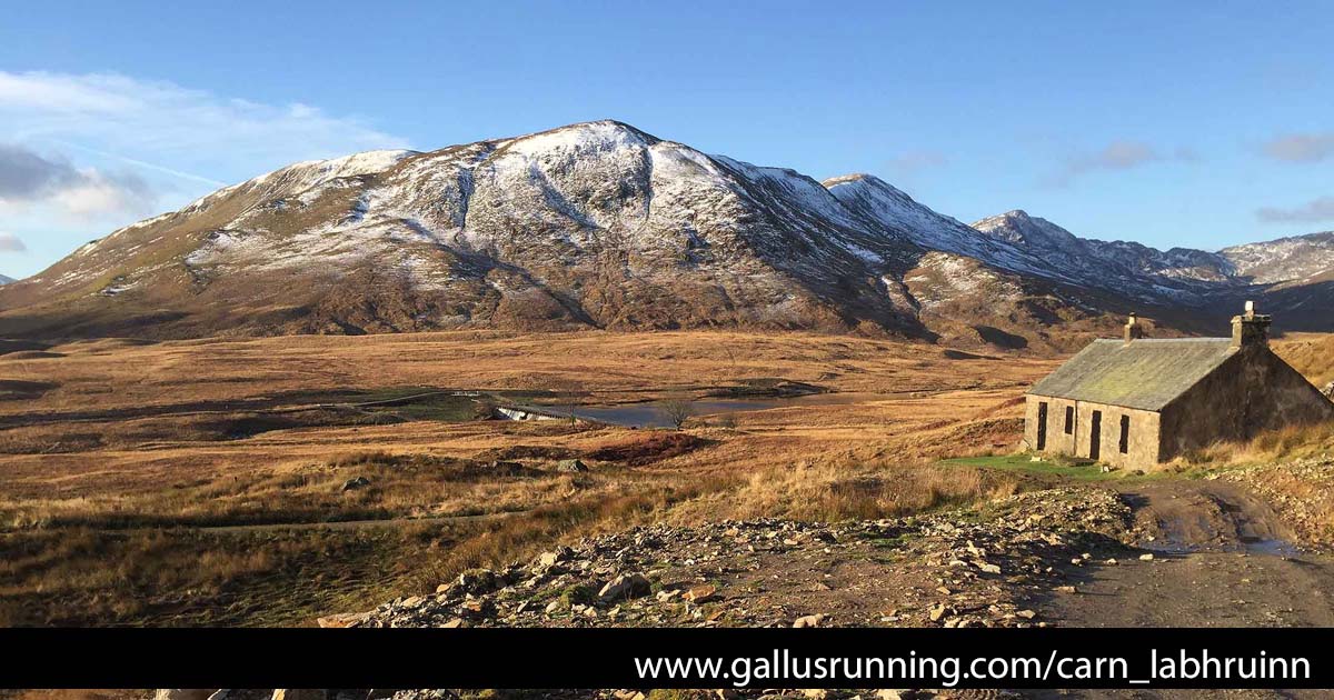 Road and trail run from Callander to Carn Labhruinn
