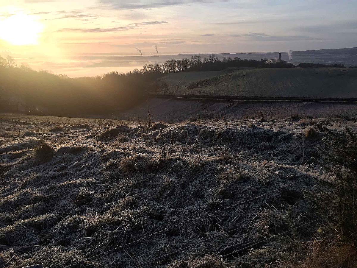 December trail and road running pictures from around Scotland