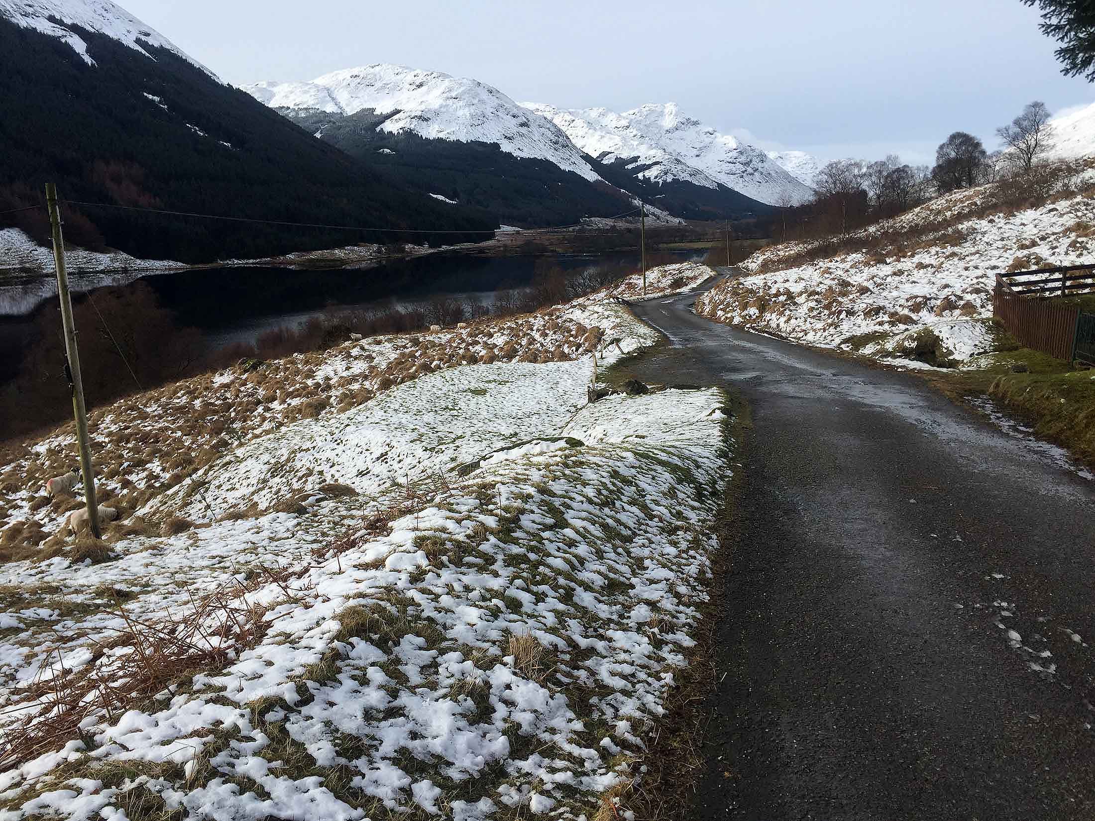 February trail and road running pictures from around Scotland
