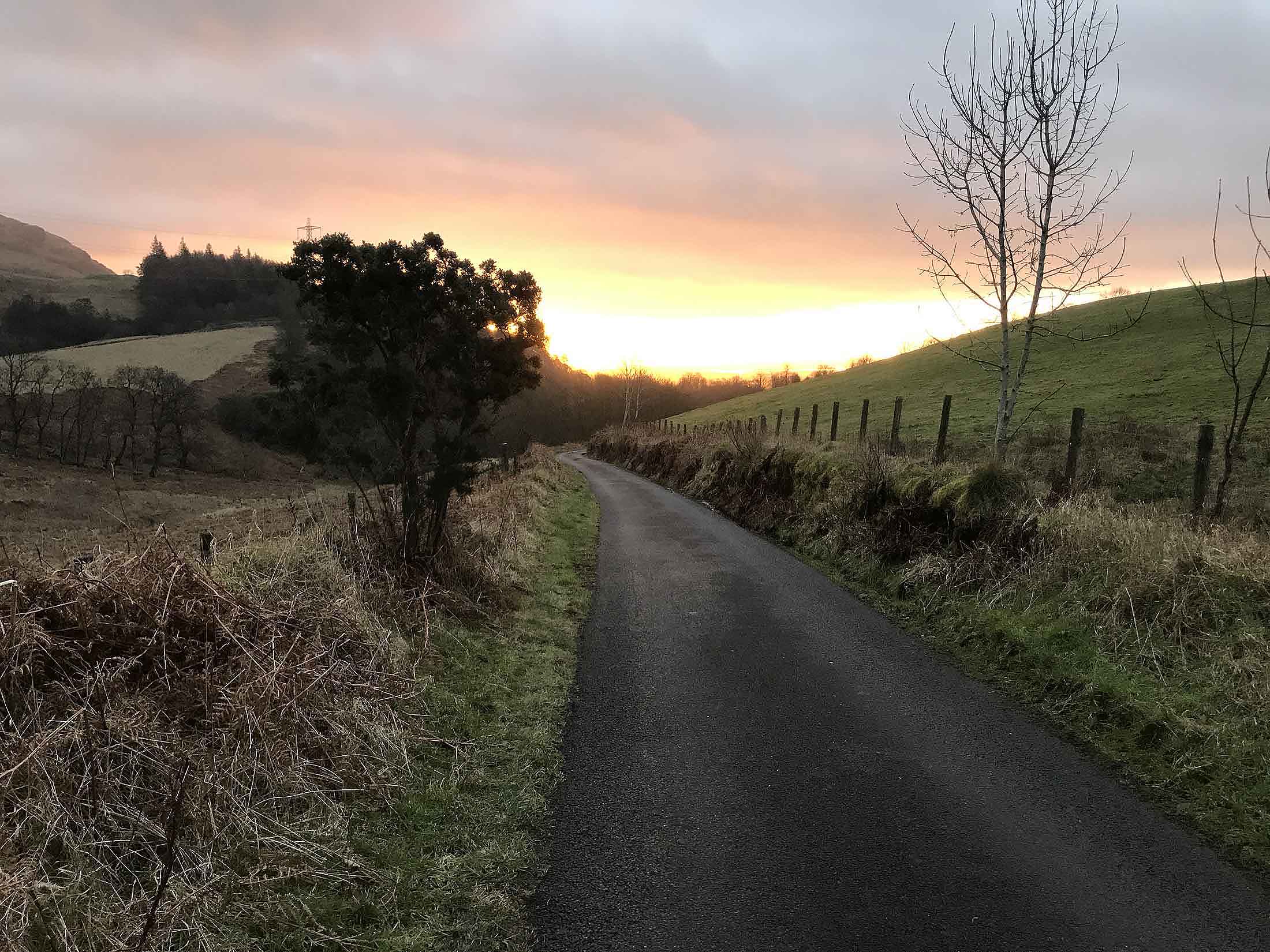 February trail and road running pictures from around Scotland