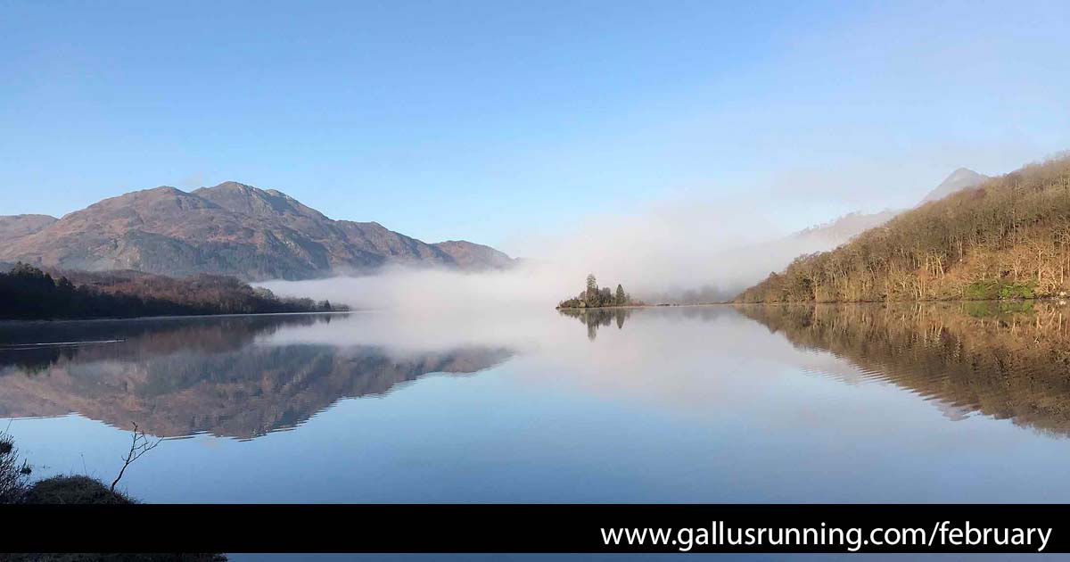 February trail and road running pictures from around Scotland