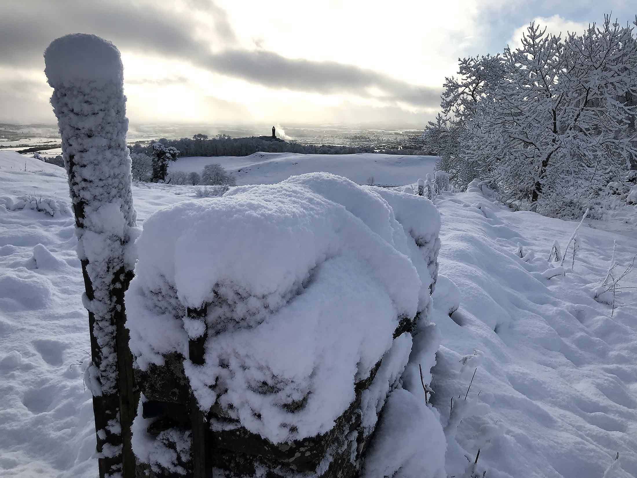 January trail and road running pictures from around Scotland