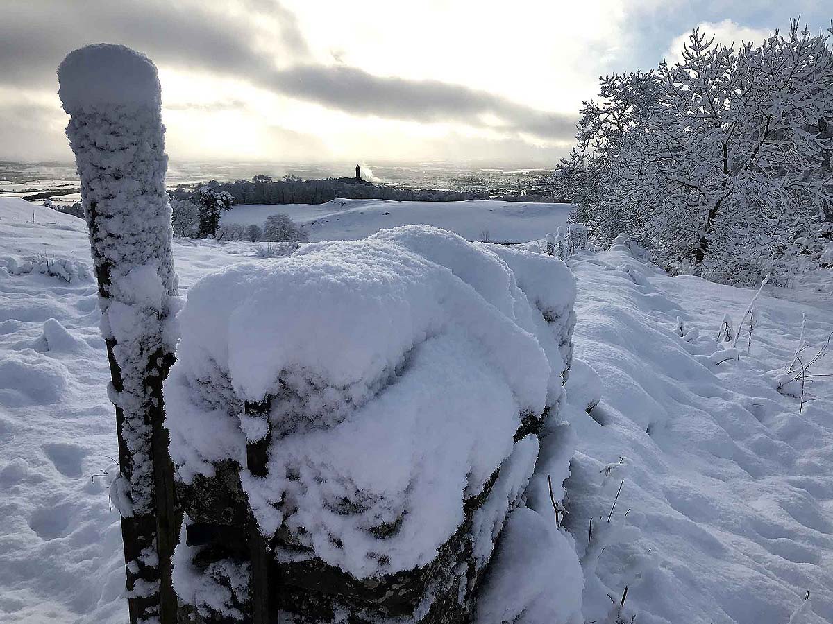 January trail and road running pictures from around Scotland