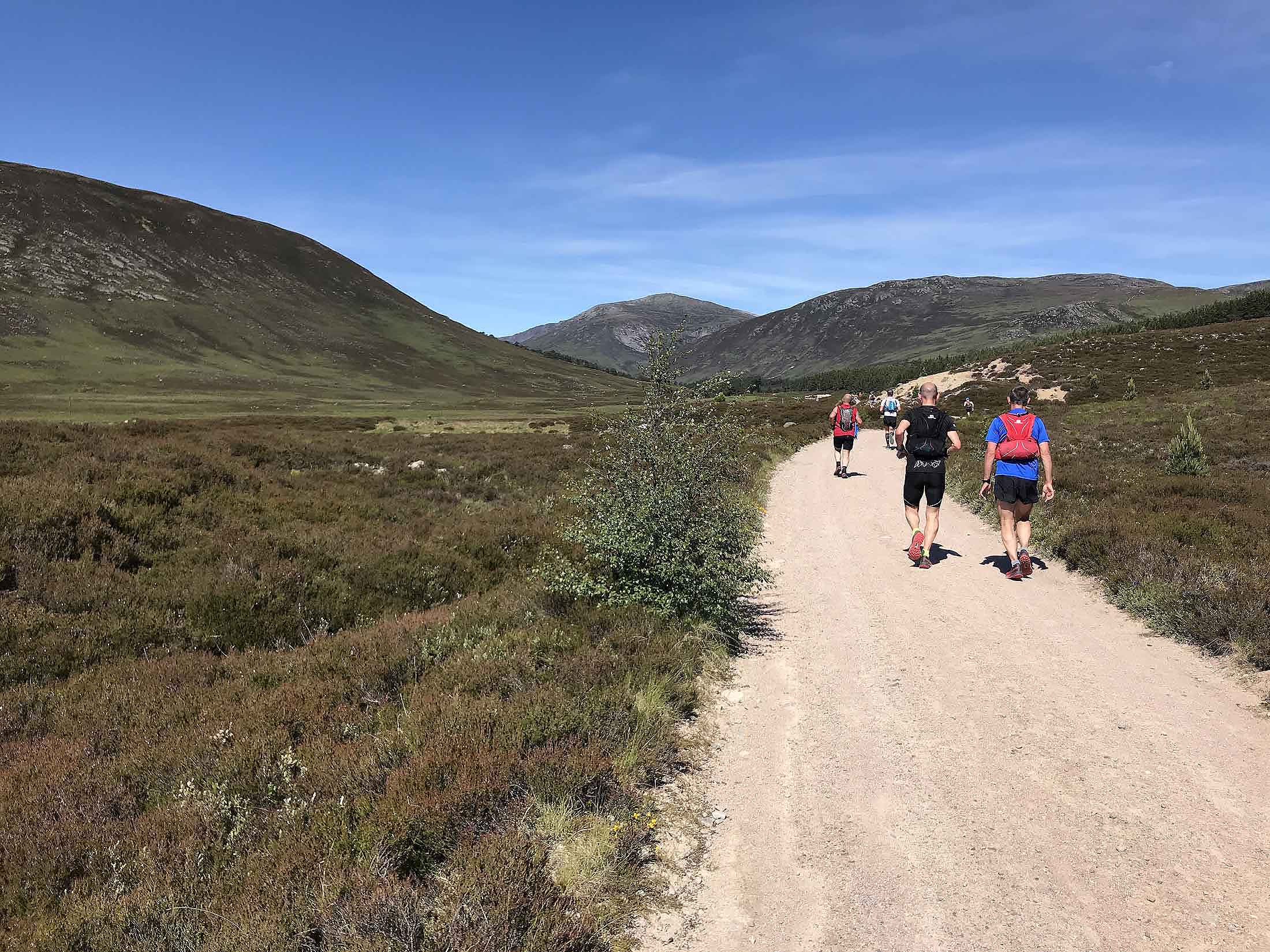 June trail and road running pictures from around Scotland