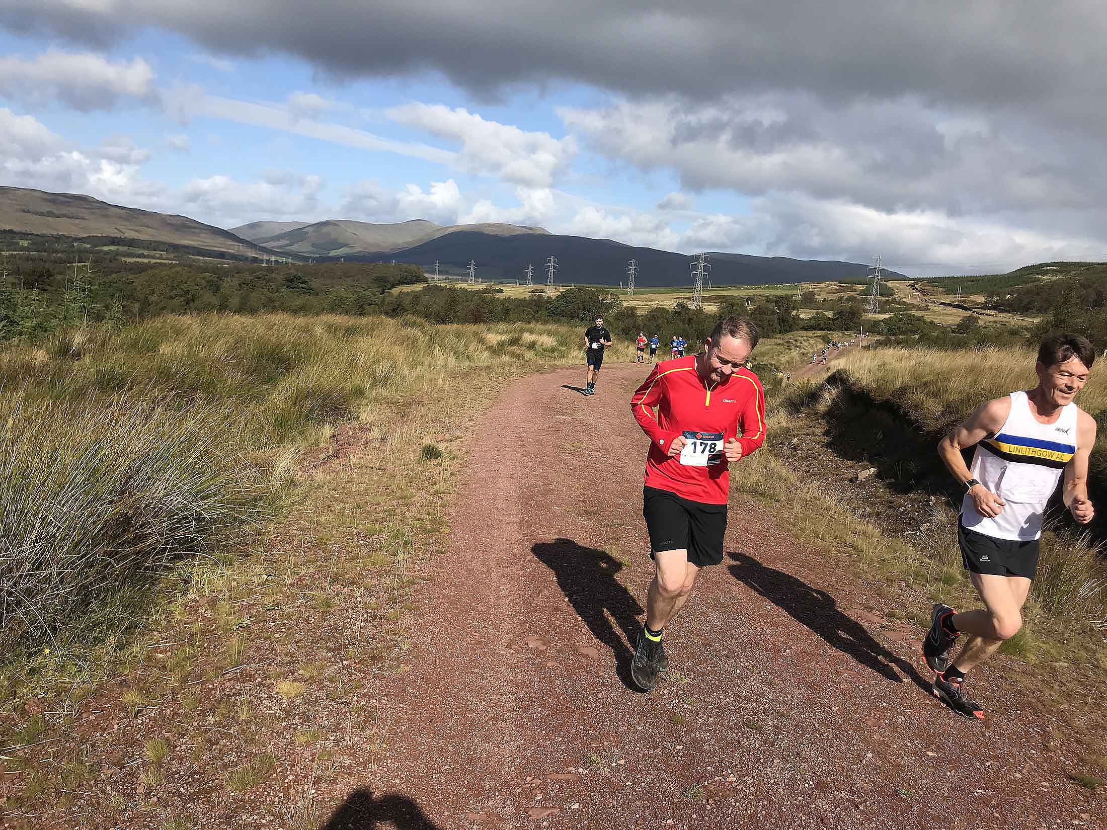 September trail and road running pictures from around Scotland