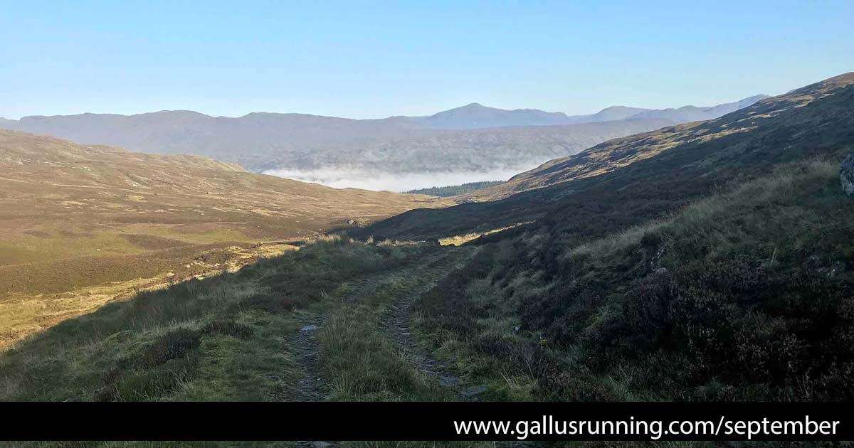 September trail and road running pictures from around Scotland
